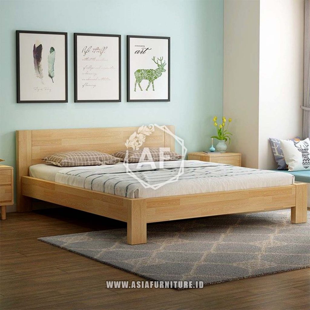 Dipan Simple Minimalis Kayu Jati - Asia Furniture Living