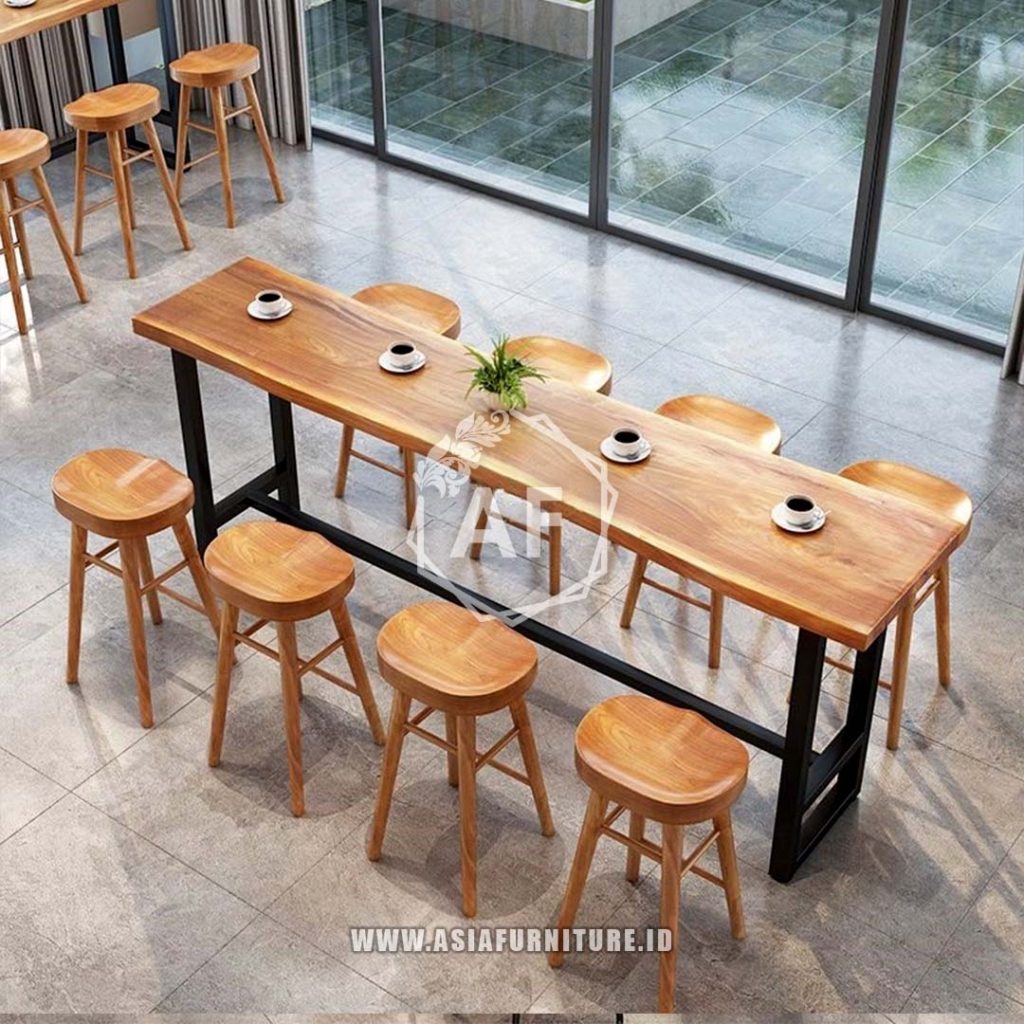 Kursi Bar Mini Set Meja Modern - Asia Furniture Living
